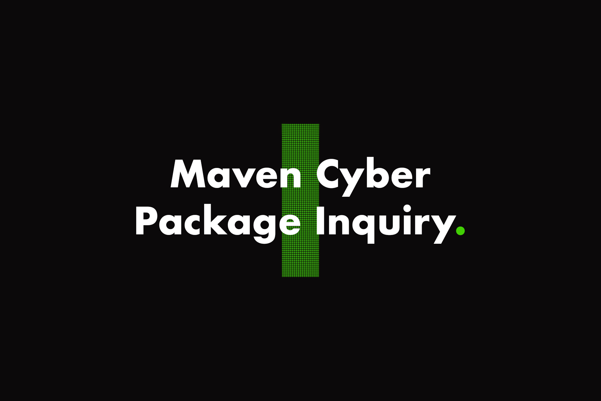 Cyber Security Consultants Inquiry | Maven Cyber | Maven X